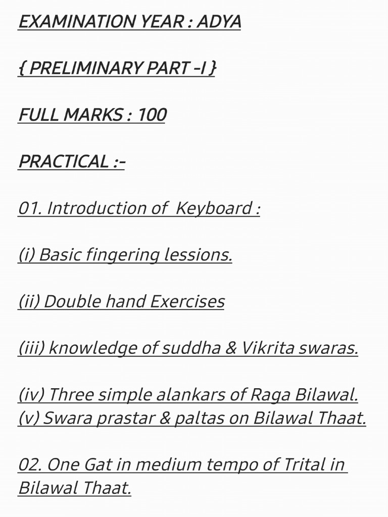 CLASSICAL KEYBOARD SYLLABUS - 2024_240111_211327 | PDF