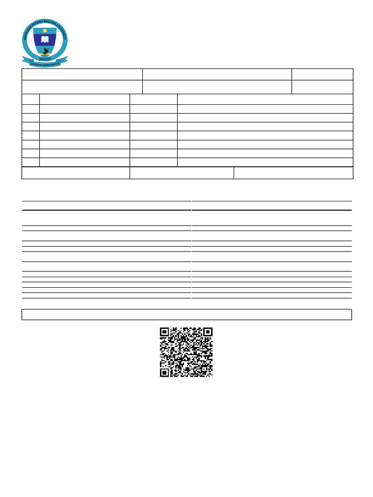 Exam Card - FIRST SEMESTER, 2024_2025 | PDF