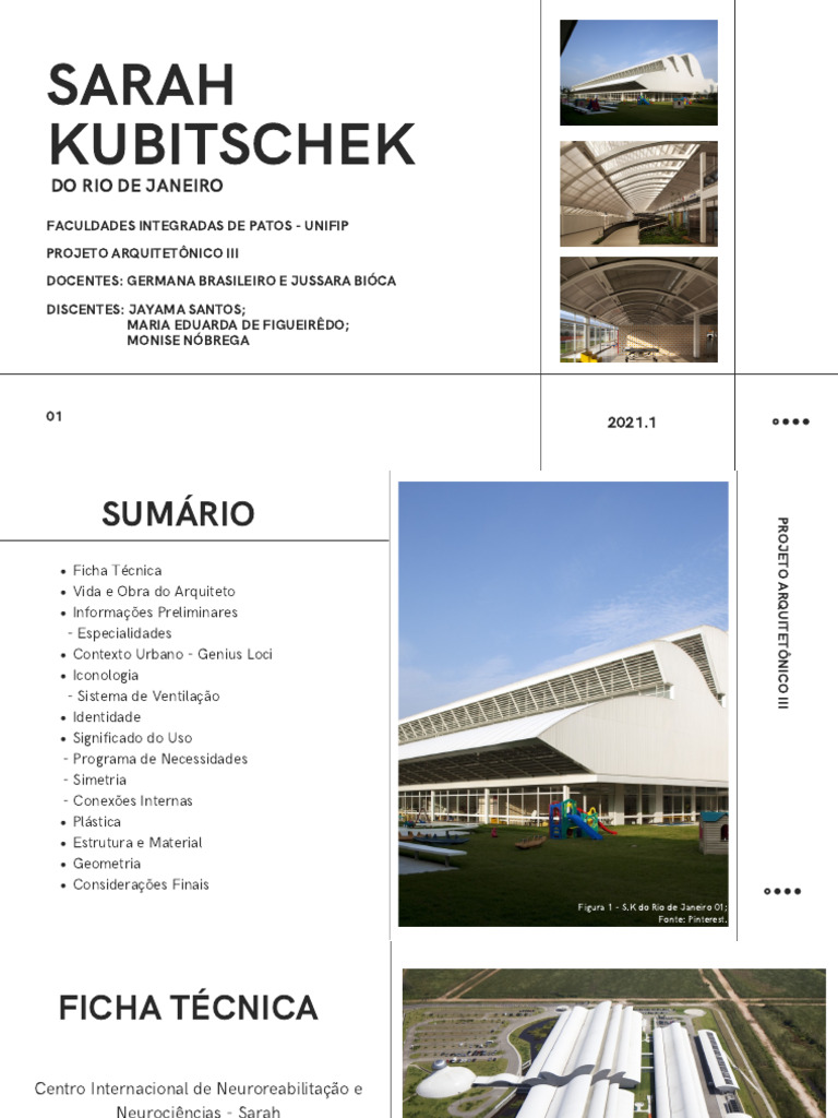 Hospital Sarah-RJ - Jayama Santos Maria Eduarda de Figueiredo Monise ...