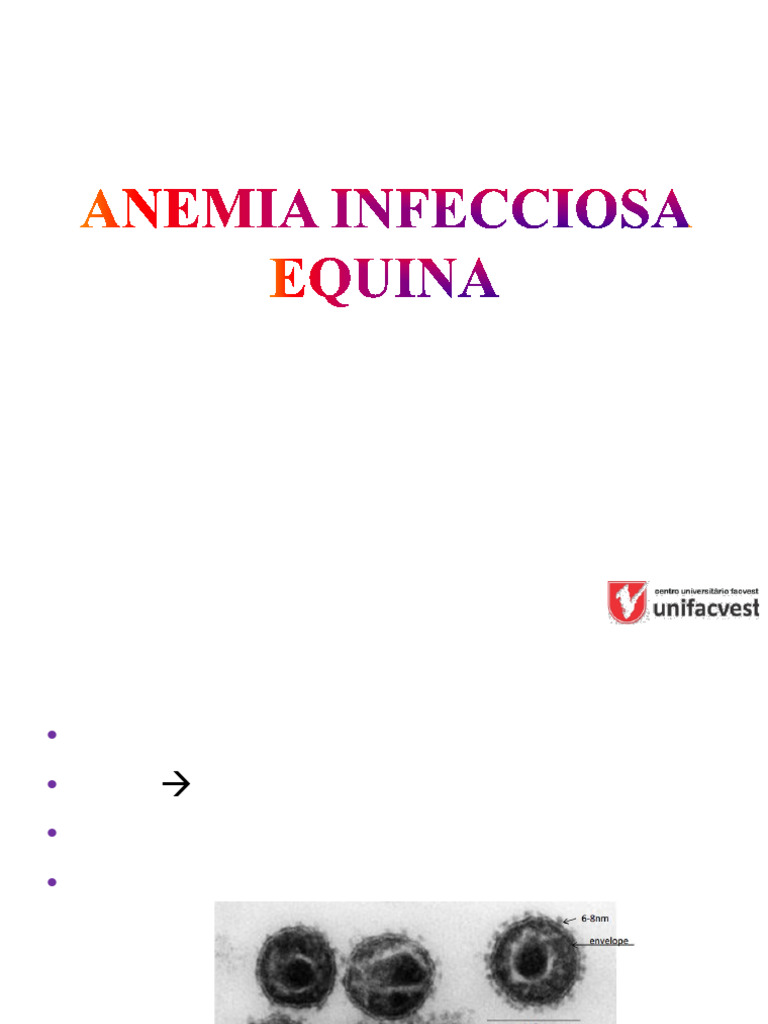 23 Anemia infecciosa equina | PDF | Vírus | Anemia