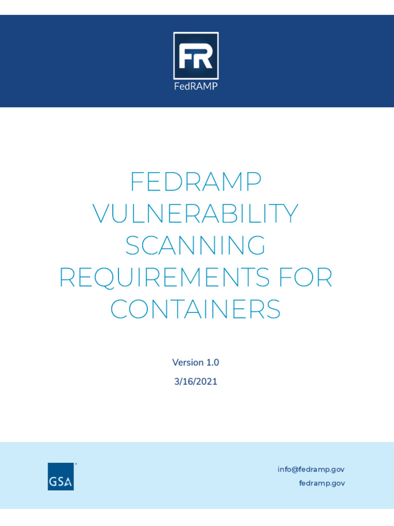 Vulnerability Scanning Requirements For Containers | PDF | Cloud Computing | Information Technology