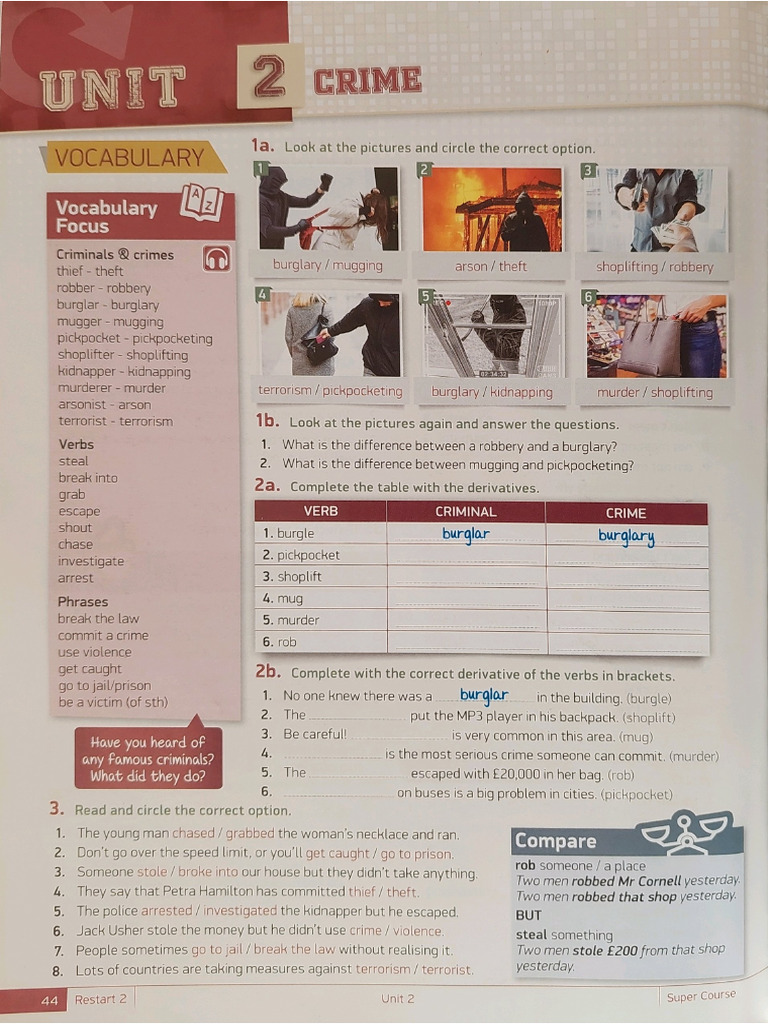 Restart 2 - Unit 2 - St.Book | PDF