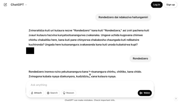 Rondedzero nezvinotungamira | PDF