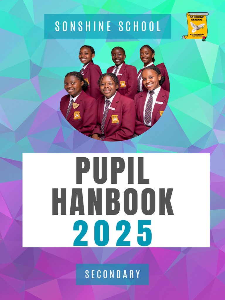 Pupil Handbook Secondary New 2025 (1) | PDF | Hairstyle | Hair