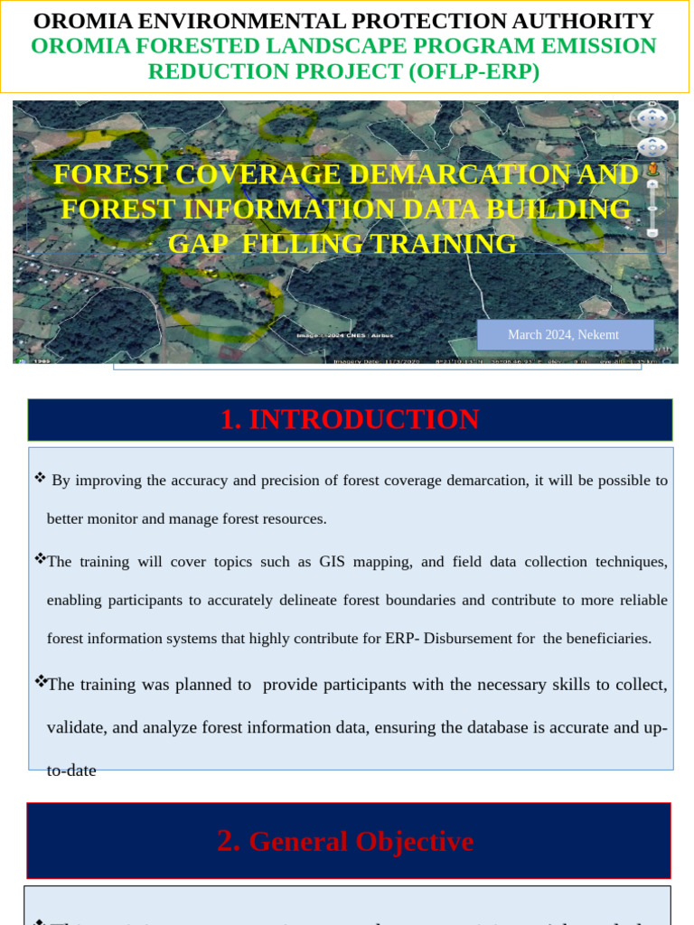 GIS Gap-Filling Training On Online Forest Site Demarcation | PDF | Satellite Imagery ...