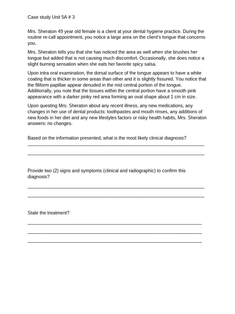 Case Study 3 - Unit 5A # 35 | PDF