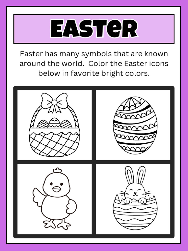 Easter Symbols Activity | PDF