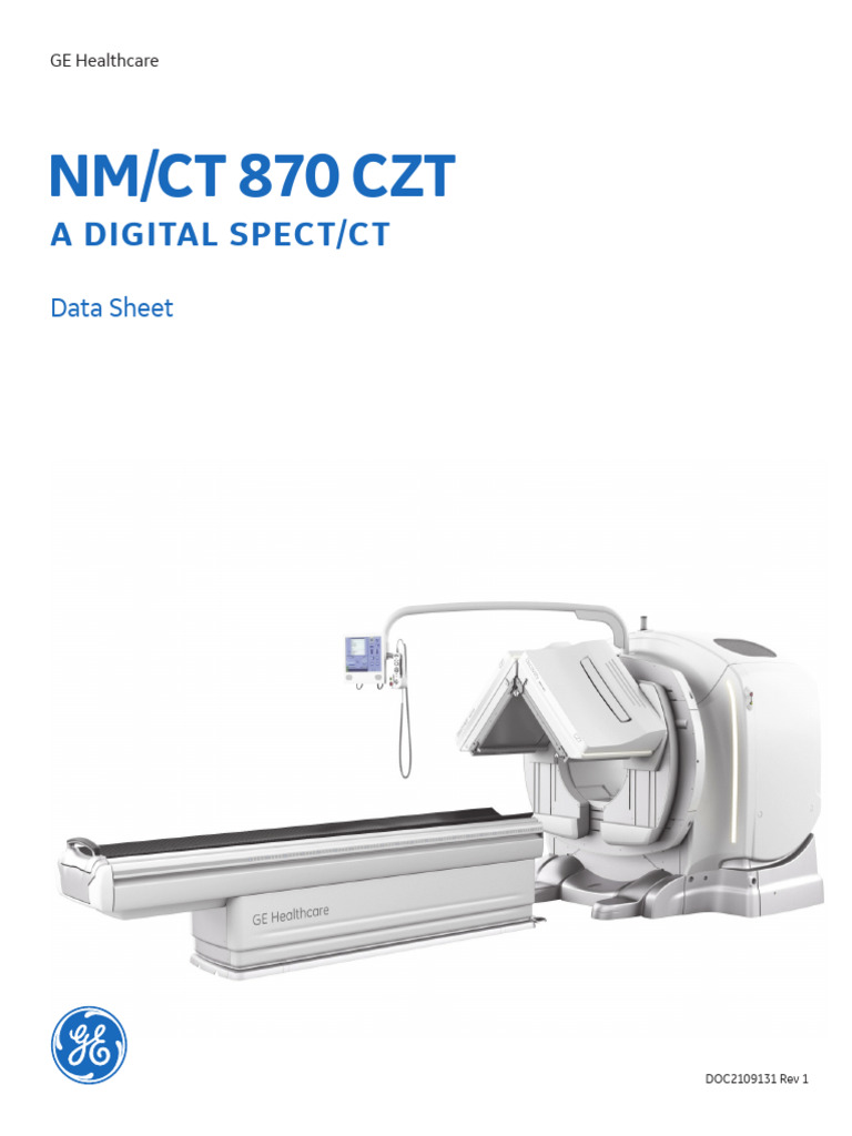 Doc2109131 NMCT 870 CZT PDS | PDF | Ct Scan | Positron Emission Tomography