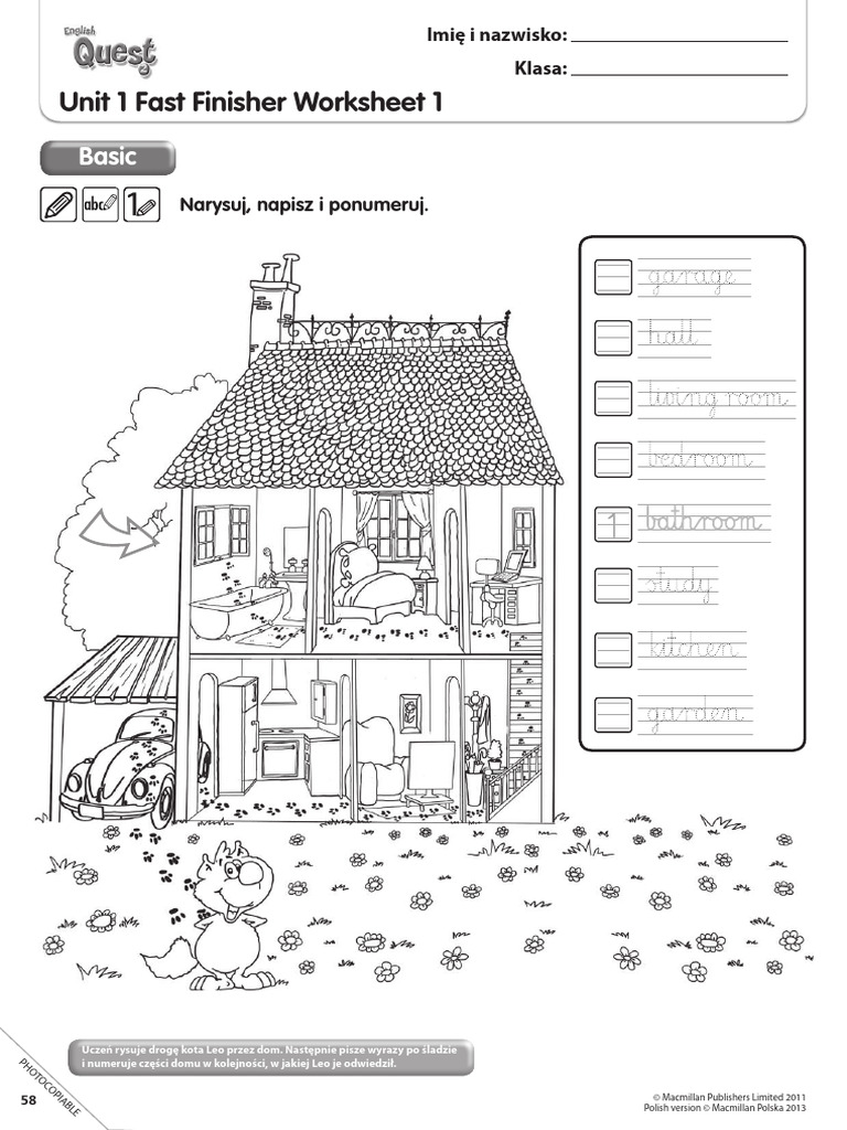 Unit 1 Fast Finisher Worksheet 1 Basic EQ2 TRF | PDF