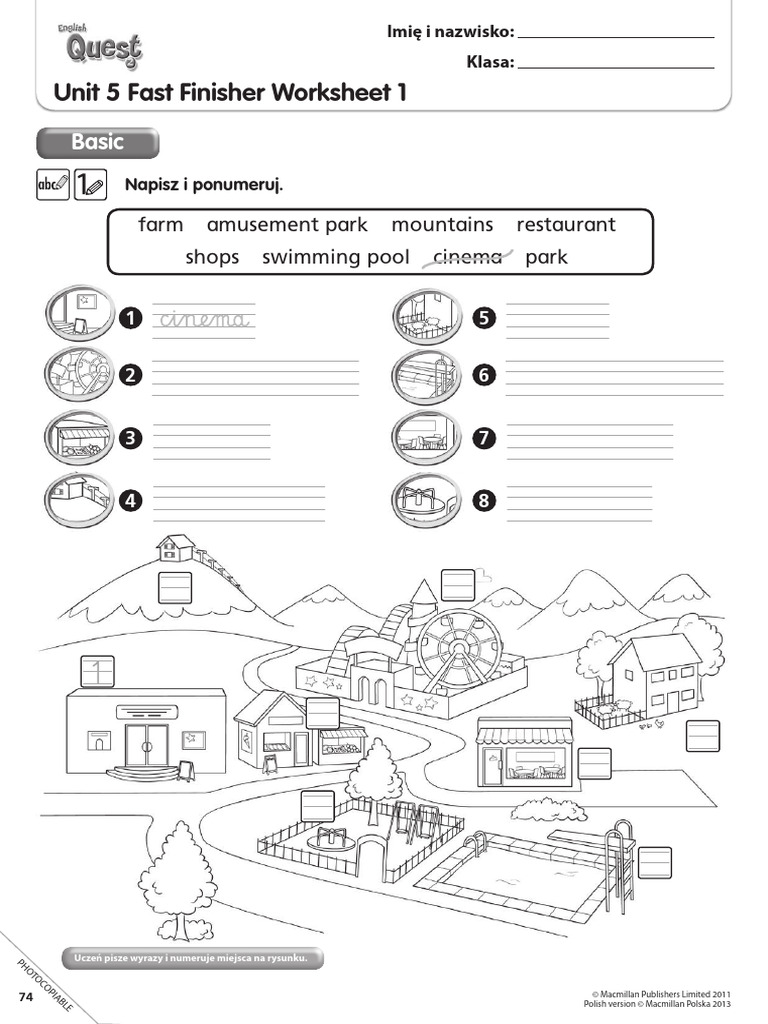 Unit 5 Fast Finisher Worksheet 1 Basic EQ2 TRF | PDF