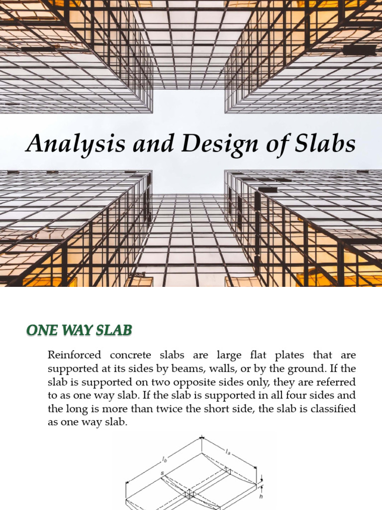 Lecture 6pdf-Analysis and Design of Slabs | PDF | Mechanical ...