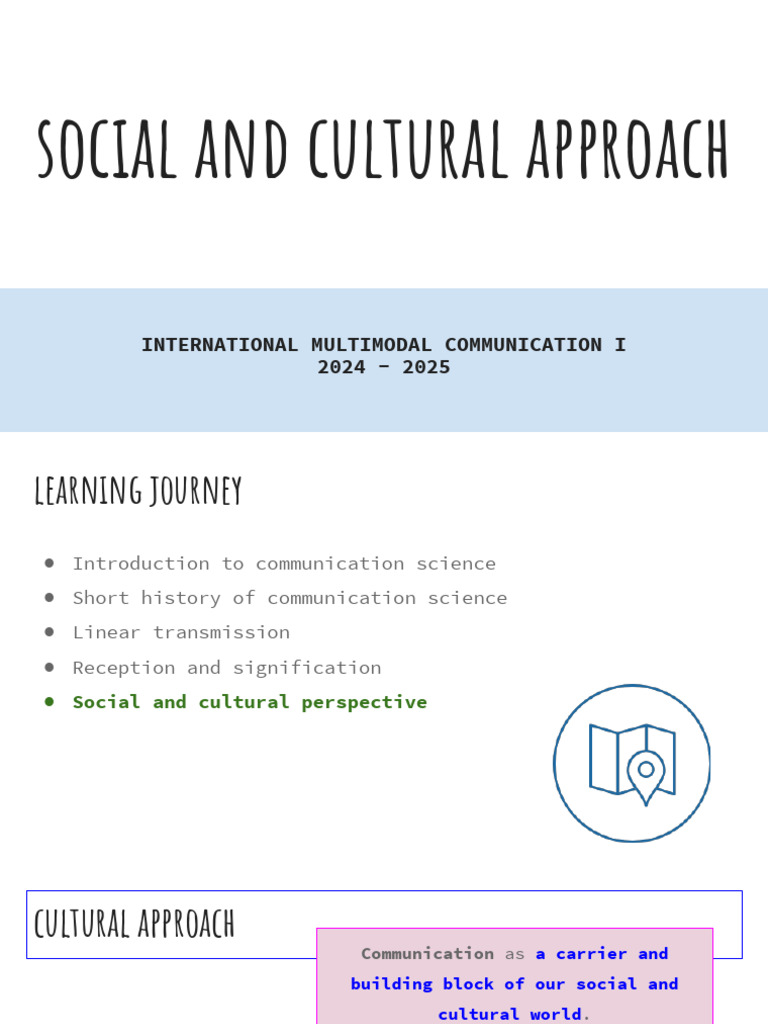 Cultural Approach Intercultural Commu. | PDF | Communication | Cultural ...