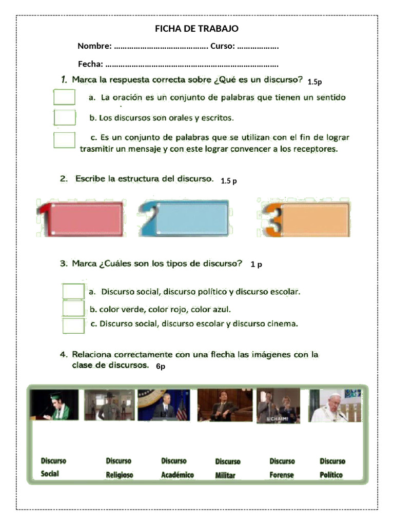 Ficha de Trabajo 1 | PDF