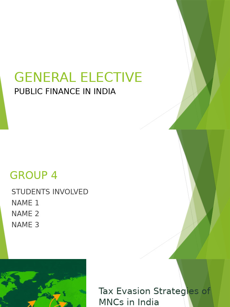 GE Project | PDF | Taxes | Tax Avoidance