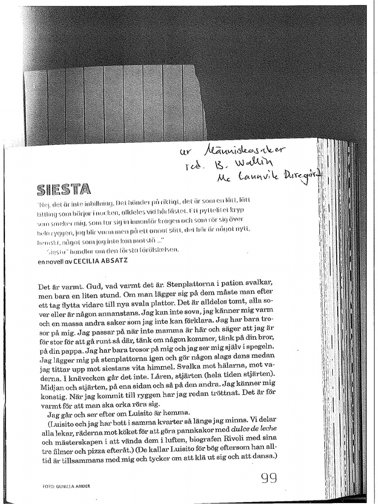 Novell - Siesta | PDF