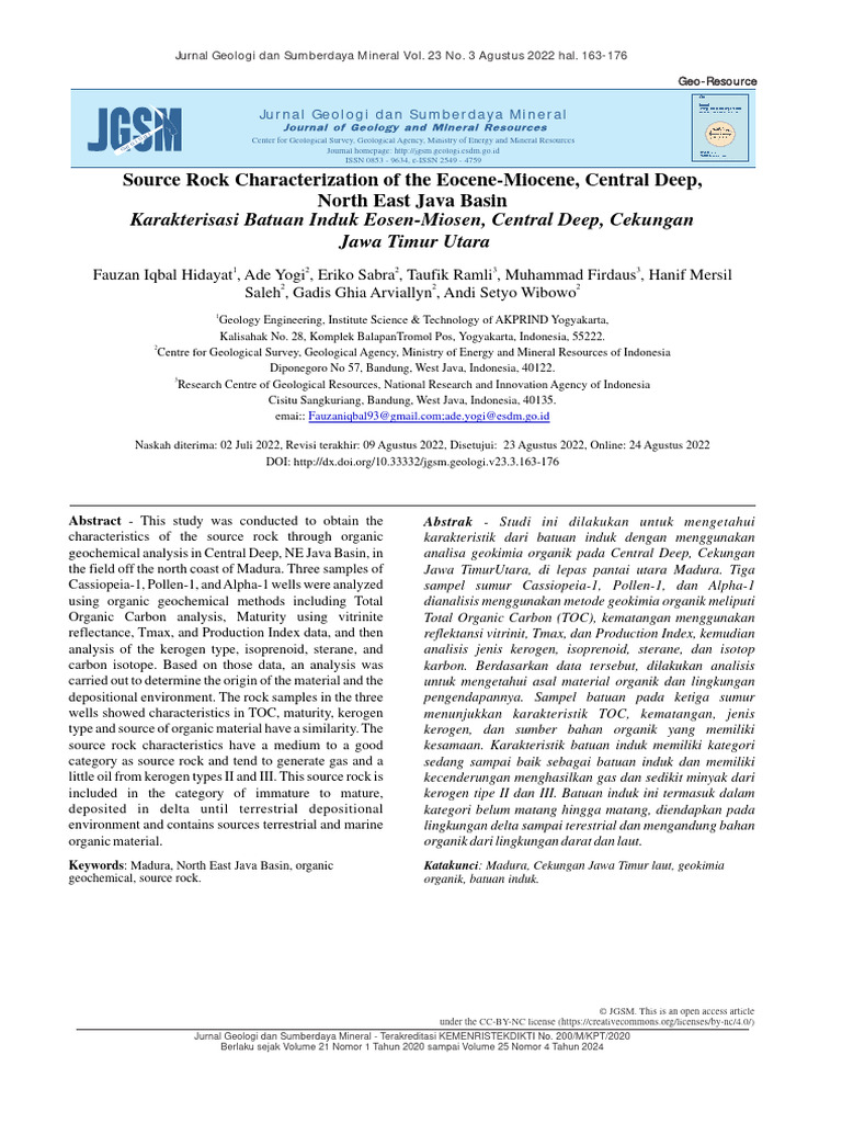 Source_Rock_Characterization_of_the_Eoce | PDF | Limestone | Shale