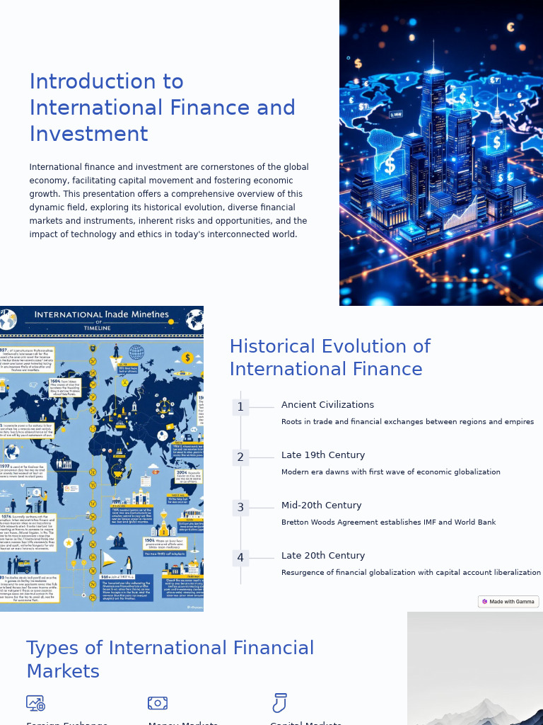Introduction To International Finance and Investment | PDF | Investing ...