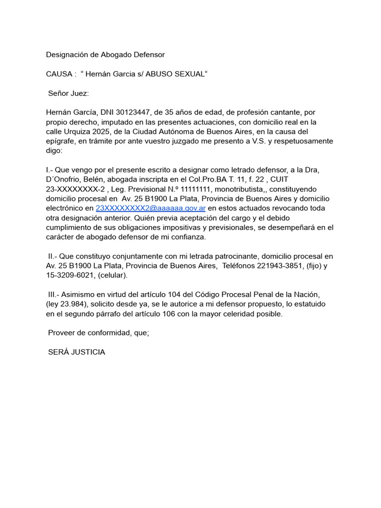 Designa Abogado | PDF