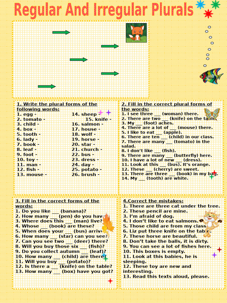 regular-and-irregular-plurals | PDF