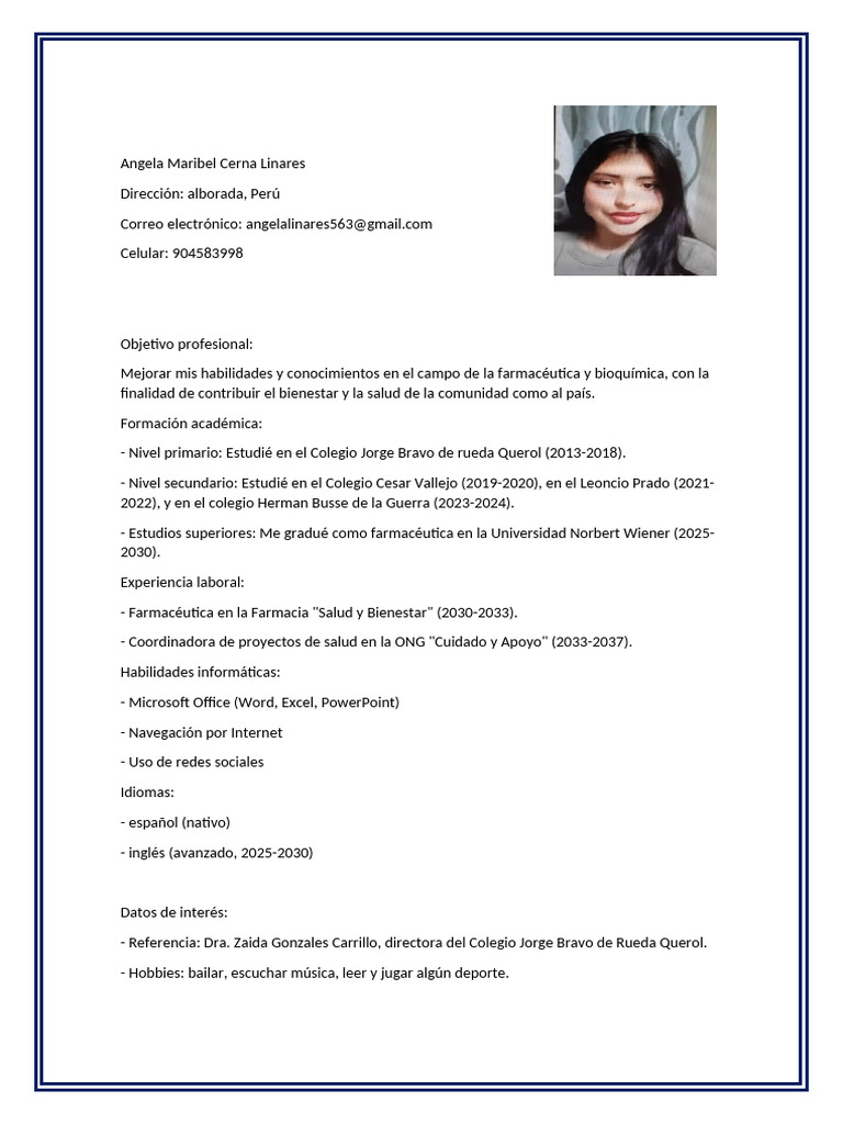 Angela Maribel Cerna Linares | PDF