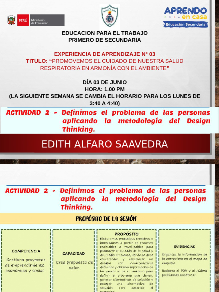 Fase 2 Design Thinking Definir | PDF