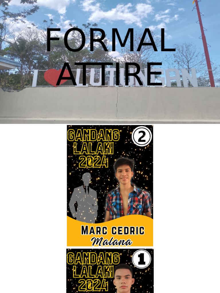 Formal Attire Interview Awards Ceremony | PDF