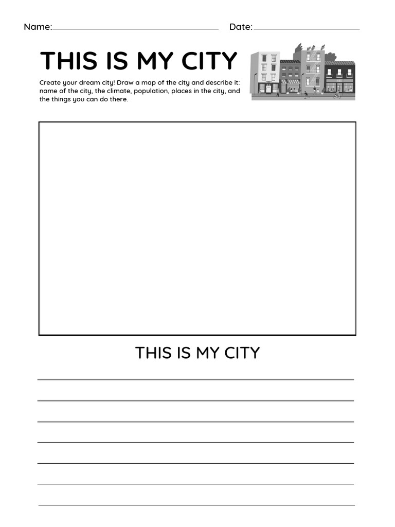 This Is My City Project Part 1 | PDF