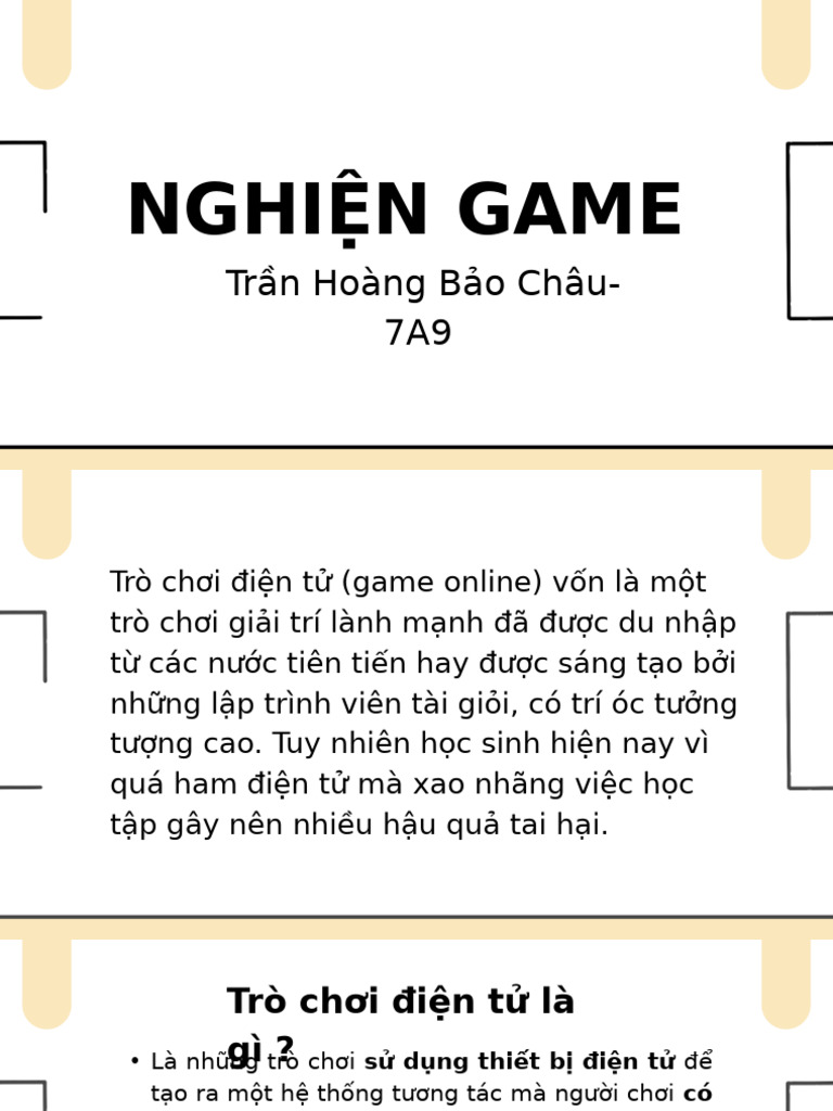 Game Addiction | PDF