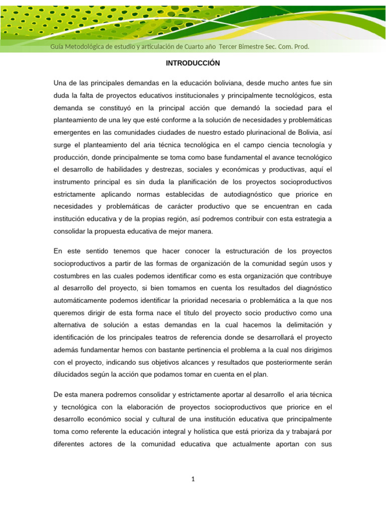 Trabajo Final Dip. BTH | PDF | Planificación | Comunidad