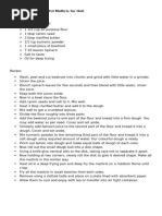 Champakali Sweet Recipe Guide | PDF