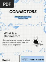 Time Connectives | PDF