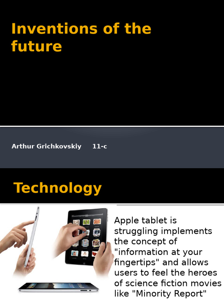 Inventions of The Future | PDF