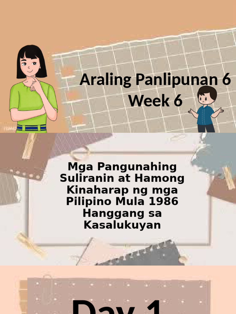 AP 6 PPT Week 6 q4 | PDF