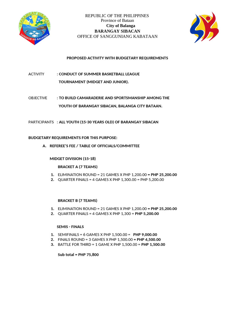 LIGA PROJECT PROPOSAL | PDF