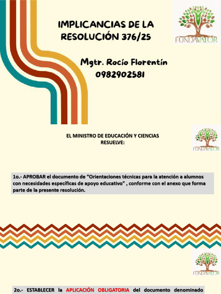 Resolución MEC #376 | PDF | Pedagogía | Modificación de comportamiento