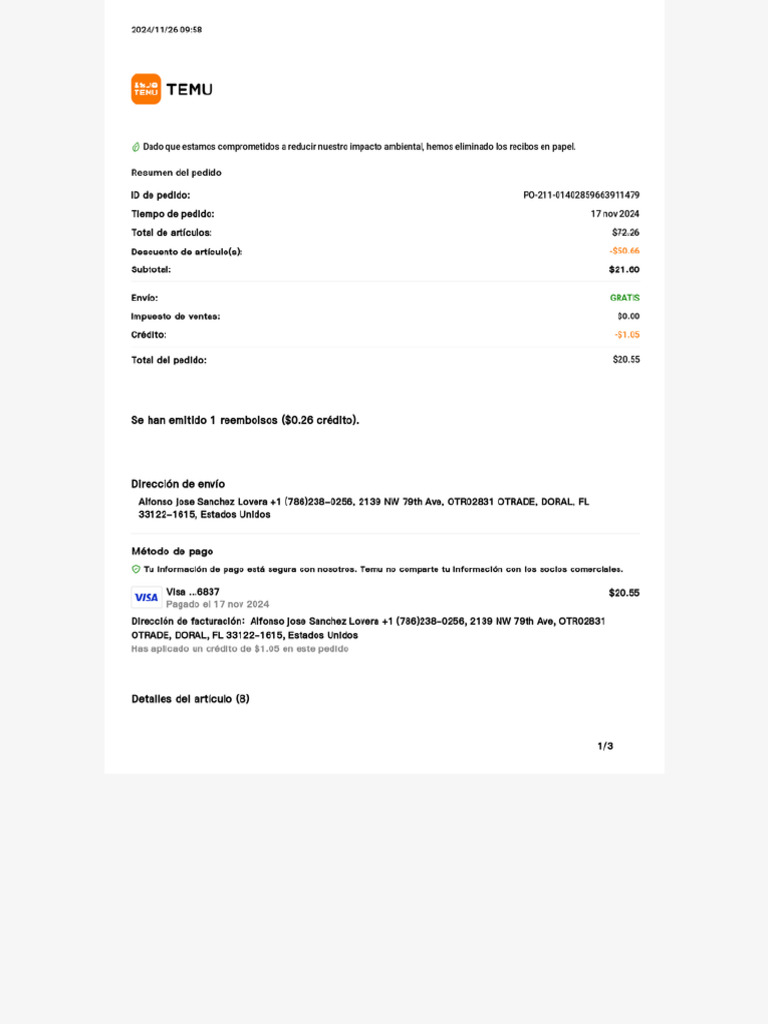 Temu Web Document | PDF