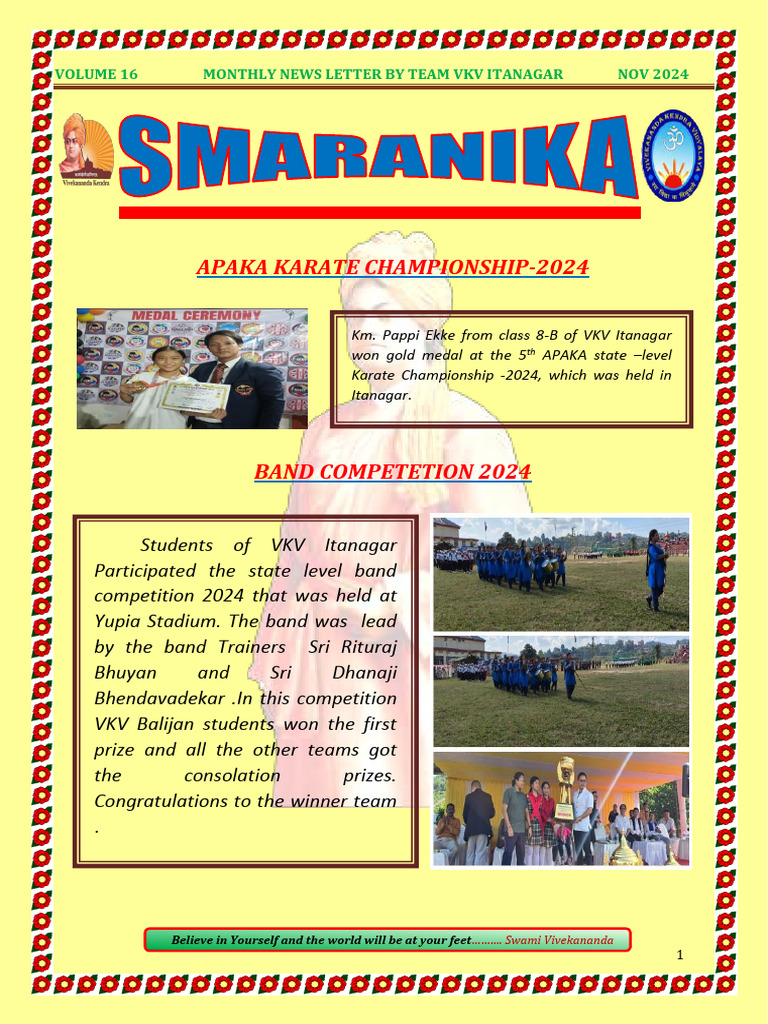Smaranika Nov 2024 | PDF