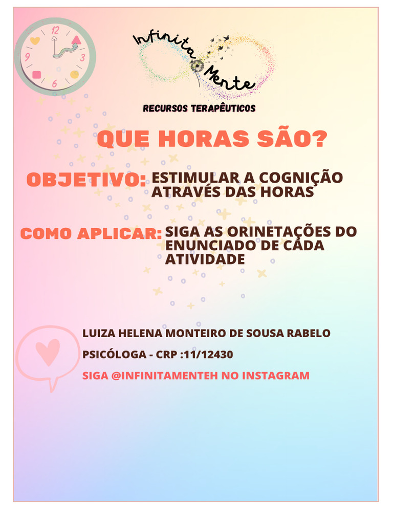 Que Horas São | PDF