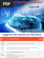 Capgemini 2024 - Game Based Aptitude Trainer Handout Set 2 | PDF | Circle | Shape