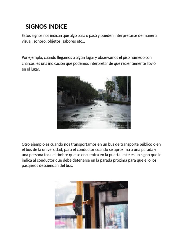 Signos Indice | PDF
