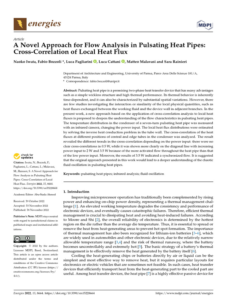 A Novel Approach For Flow Analysis in Pu | PDF | Heat Transfer | Heat