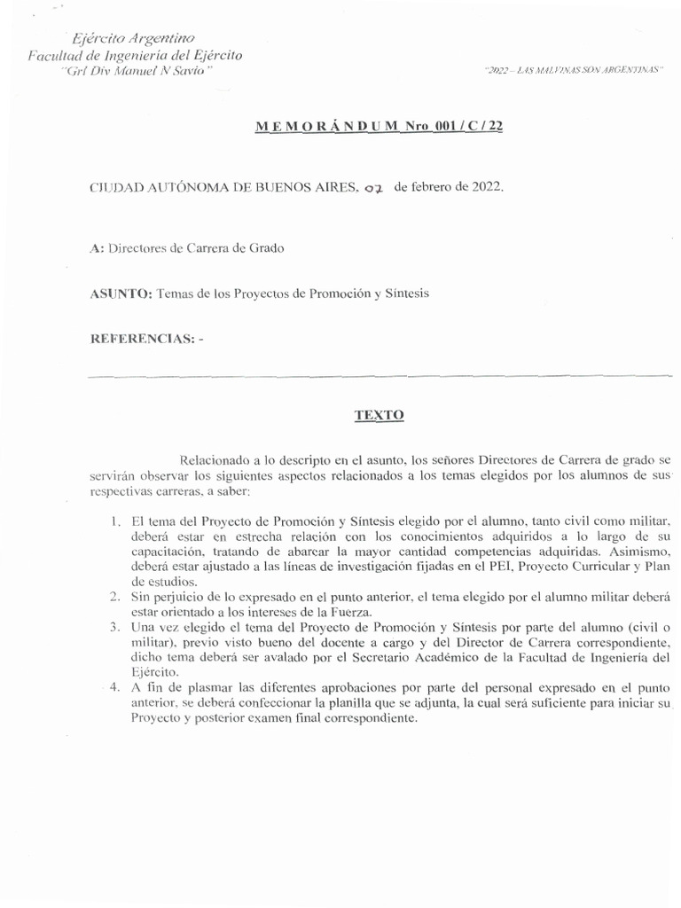 Memo 001 Sec Acad - Orientación de Los PPS y ANEXO 1 | PDF