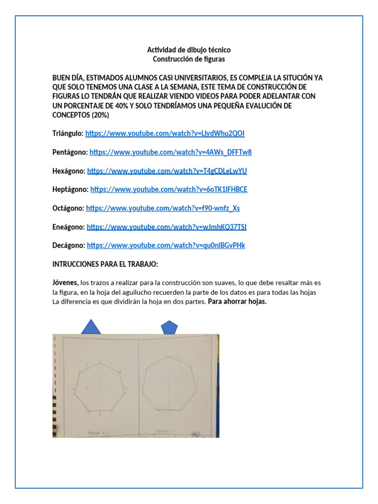 Actividad. Dibujo - Aspectos a Evaluar | PDF
