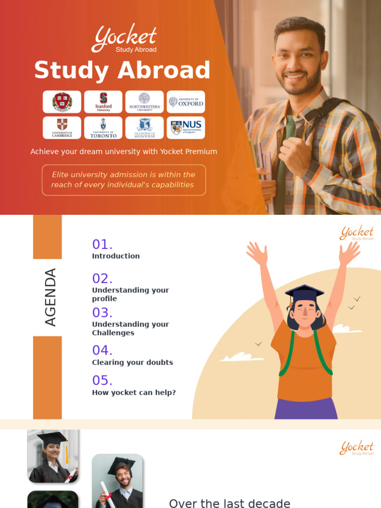 Yocket Premium Video Call Deck - March 2024 | PDF | Graduate Record Examinations | International ...