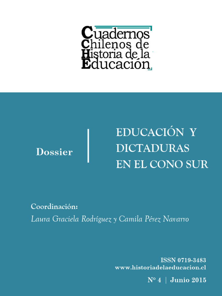 Dossier Educacion y Dictadura en El Cono | PDF | Paraguay | Chile