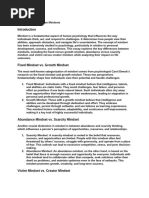 Mindset The New Psychology of Success by Carol Dweck | PDF ...