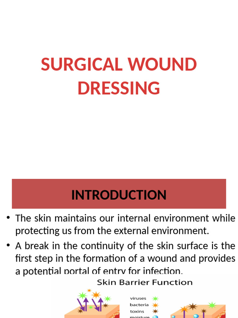 Surgical Dressing | PDF