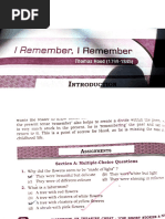 I Remember I Remember Workbook Guide | PDF | Nostalgia