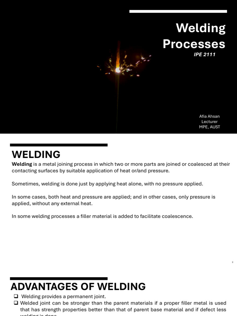 Welding Processes | PDF | Welding | Construction