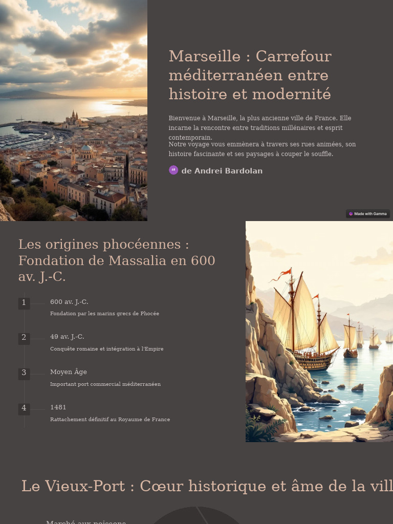Marseille : Histoire et modernité en 40 caractères | PDF | Marseille